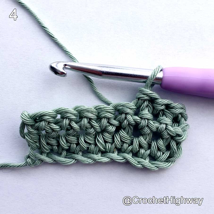 Yarn Over Slip Stitch (YO SLST) or Half Double Crochet Slip Stitch ...