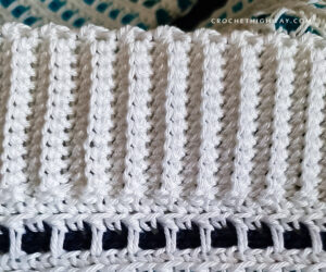 How to crochet ribbing for beginners – CrochetHighway