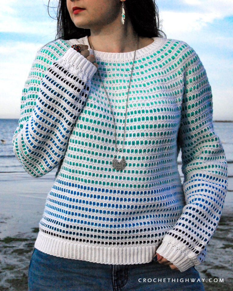 Libra Pullover - CrochetHighway