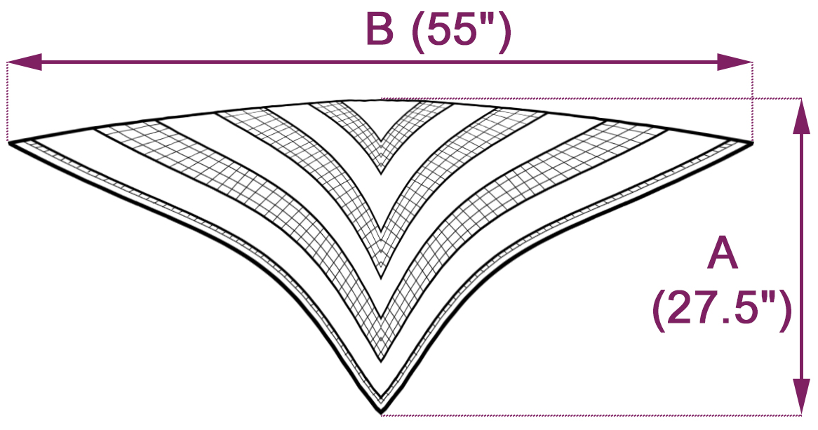 Congruence Shawl - CrochetHighway