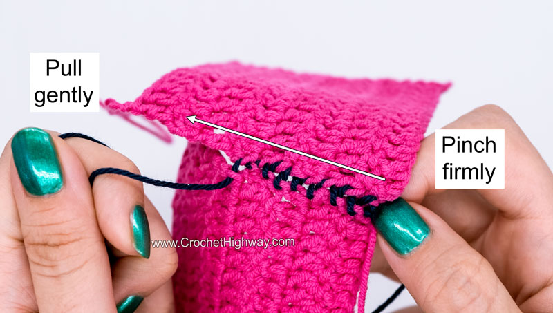 Mattress Stitch Tutorial - CrochetHighway